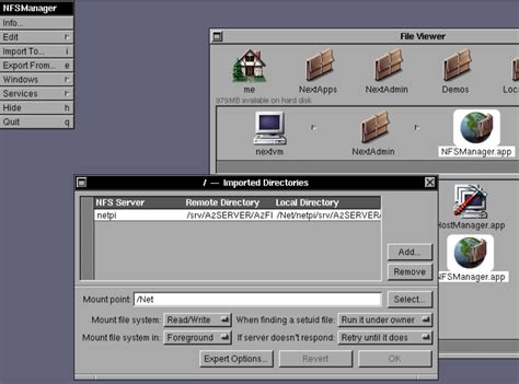 Jonandnic Dot Com NextStep OpenStep NFS File Share With A Raspberry Pi