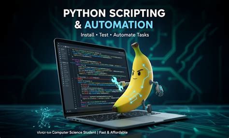 Write And Debug A Custom Python Script For Automation Or Data