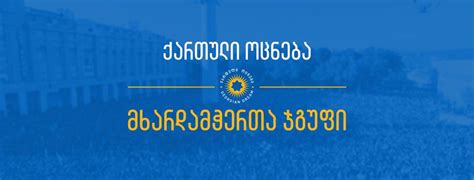 ქართული ოცნება მხარდამჭერთა ჯგუფი