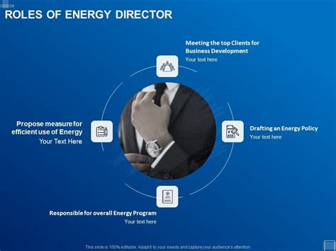 Tracking Energy Consumption Roles Of Energy Director Ppt Gallery Pictures Pdf