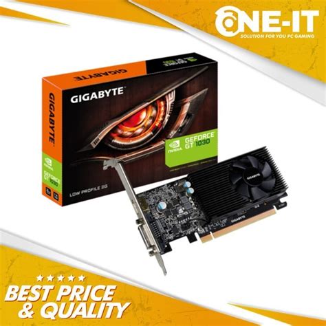 Jual Vga Gigabyte Gt 1030 Lp 2gb Gddr5 Ddr5 Low Profile Gt1030 Shopee Indonesia