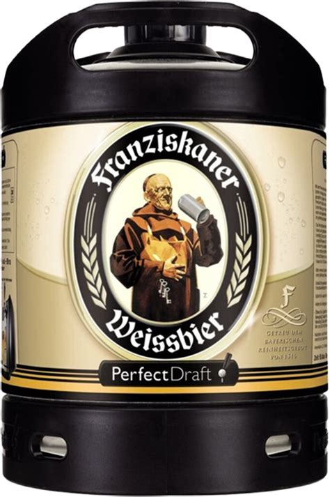 Franziskaner Weissbier Perfect Draft 5 6 Liter Fass Bieronlineshopch