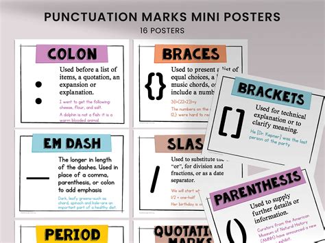 Printable Punctuation Poster