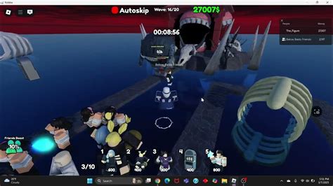 Beating Sukuna Mode In Sorcerer Tower Defense Youtube