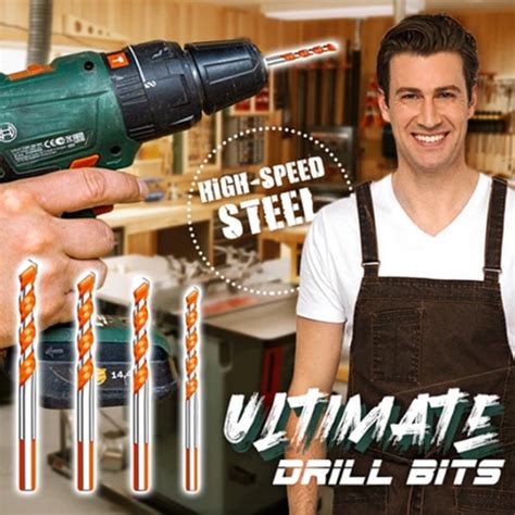 Ultimate Drill Bits Twist Drill Head Wall Ceramic Grandado