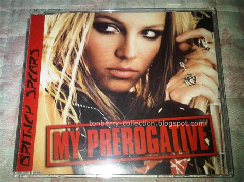 My Prerogative Uk Cd Single Tonberry S Britney Spears Collection