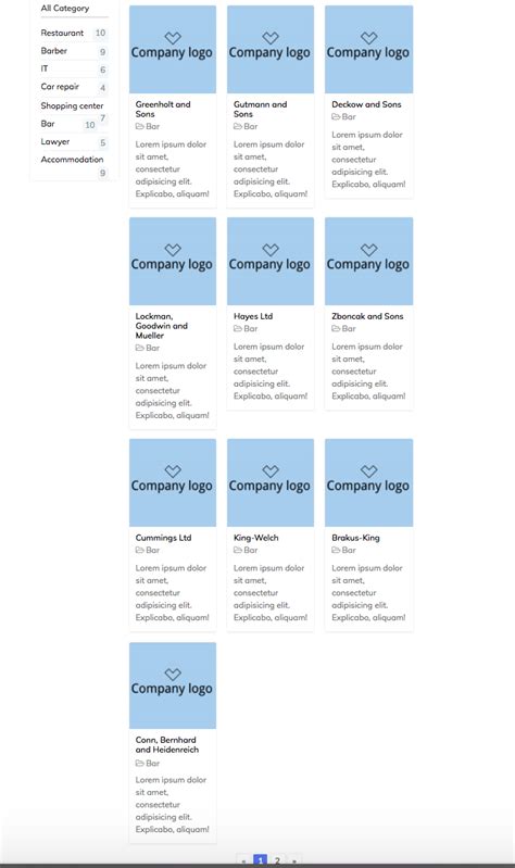 Php How To Make Pagination By Category Companies In Laravel Stack