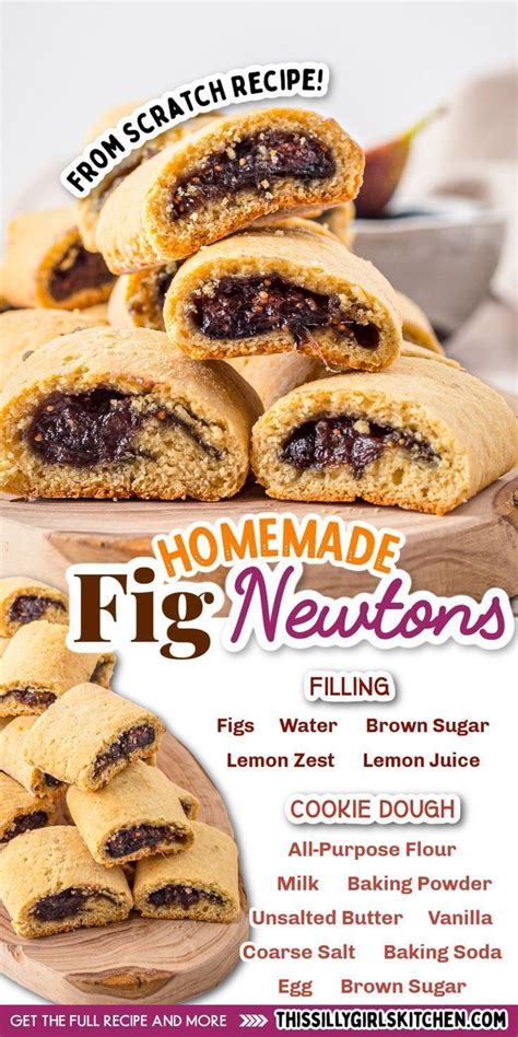 Homemade Fig Newtons Homemade Fig Newtons Fig Recipes Fig Newton Recipe