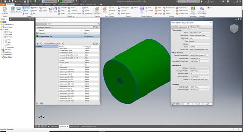 added material not working in stress analysis feature inventor 2018