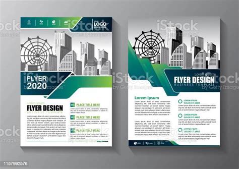 브로셔 디자인 현대적인 레이아웃 연례 보고서 포스터 화려한 삼각형a4의 전단지 기술 과학 밝은 배경의 시장을 위한 기하학적 모양