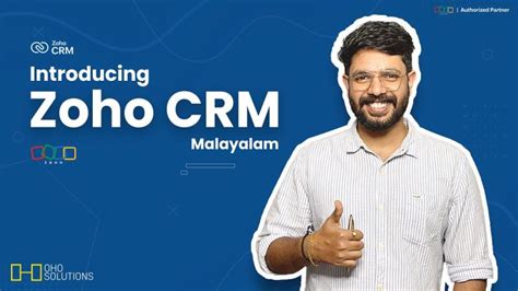 amal dev anilkumar on linkedin introducing zoho crm malayalam zoho oho solutions