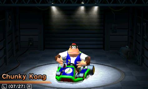 Chunky Kong Mod For Mario Kart 7 Mk7 Mods