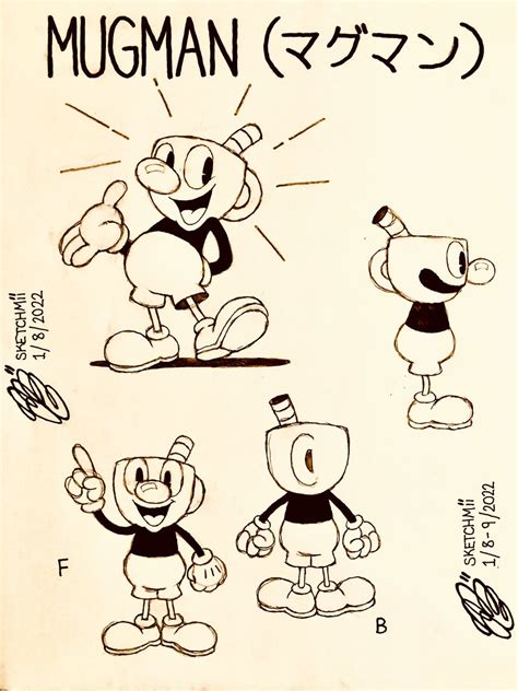 Its The Cartoony Crockery Brothers Themselves Cuphead And Mugman Drew