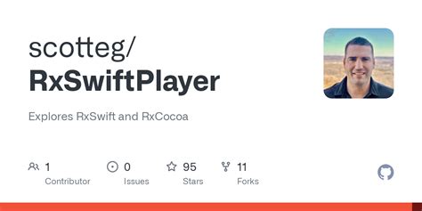 github scotteg rxswiftplayer explores rxswift and rxcocoa