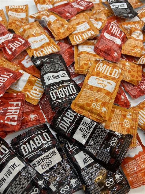 Taco Bell Sauce Packets Reddits Vintage Taco Bell Sauce Packet Will