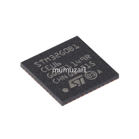 ไมโครคอนโทรลเลอร์ Stm32g0b1ceu6 Ufqfpn 48 Arm Cortex M032 Bit Shopee Thailand