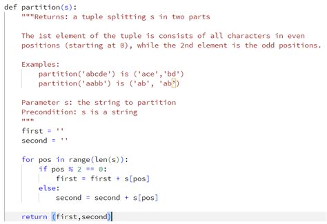 solved it s not letting me use enumerate i looked at the