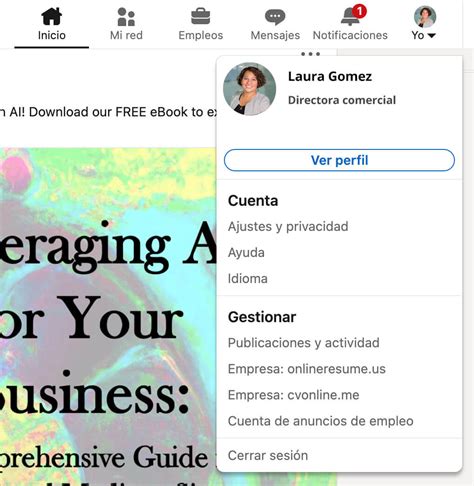 Todas Las Opciones Para Exportar Tu Currículum En Pdf Desde Linkedin 2023