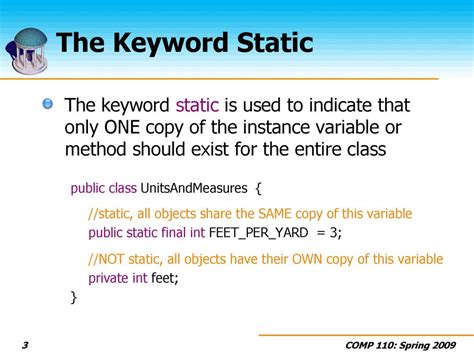 Today In Comp 110 Brief Static Review The Math Class Wrapper Classes Ppt Download