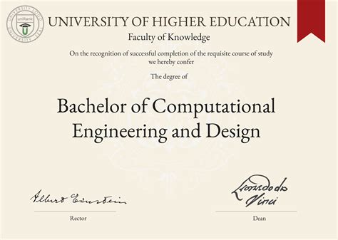 Bachelor Of Computational Engineering And Design Bcompengd Unirank