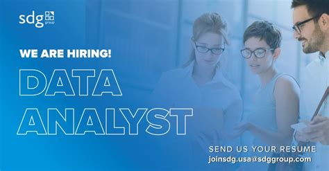 Sdg Group Usa On Linkedin Hiring Dataanalyst Dataanalytics