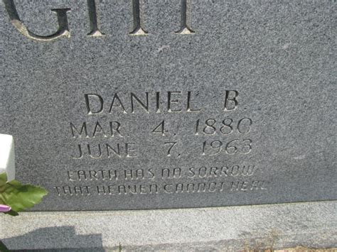 Daniel Benjamin Boatwright 1880 1963 Find A Grave Memorial