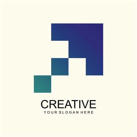 Design Logo With Cursor Creative Box Grid Element Concept Vector Art At Vecteezy
