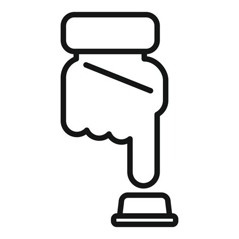 Button Control Icon Outline Vector Work Remote 15157360 Vector Art At Vecteezy