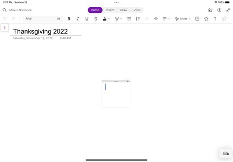 Disable Onenote Note Container Ipad Microsoft Qanda