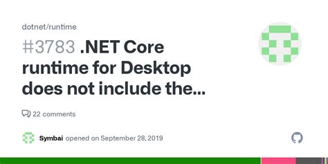 Net Core Runtime For Desktop Does Not Include The Actual Runtime And It Doesnt Block Or Prompt