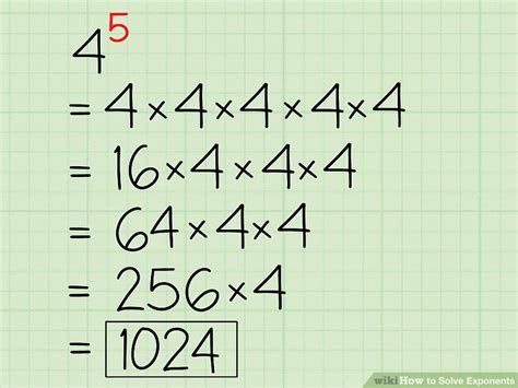 Ways To Solve Exponents WikiHow