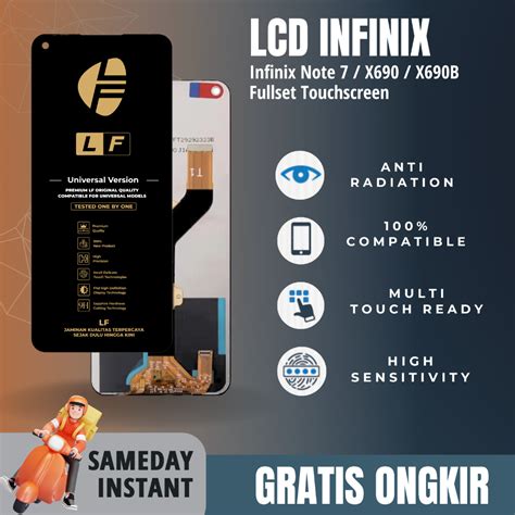 Jual Lf Garansi Lem Lcd Infinix Note X X B Fullset Touchscreen Shopee Indonesia