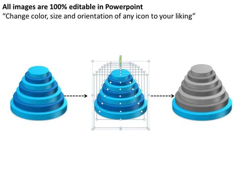 Circular Process Stack Diagram PowerPoint Design Template Sample Presentation PPT
