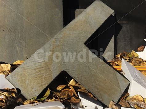 시멘트 오브제 T 알파벳 재료 사진이미지일러스트캘리그라피 287작가