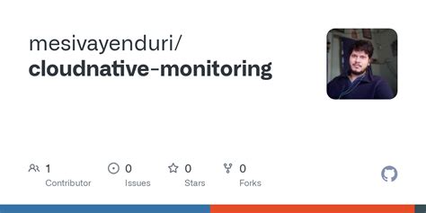 Github Mesivayenduricloudnative Monitoring
