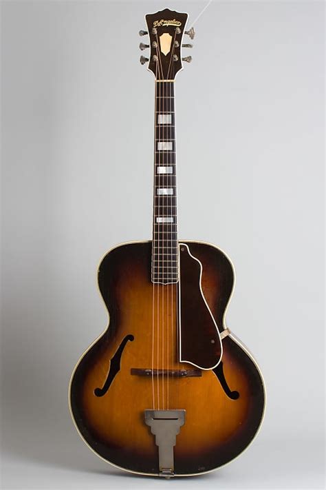 Dangelico Special Arch Top Acoustic Guitar 1947 Ser Reverb