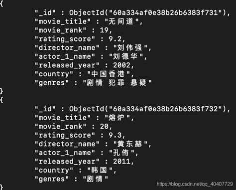 9爬虫与数据库—mongodb爬虫存入mongodb Csdn博客 9爬虫与数据库—mongodb爬虫存入mongodb Csdn博客