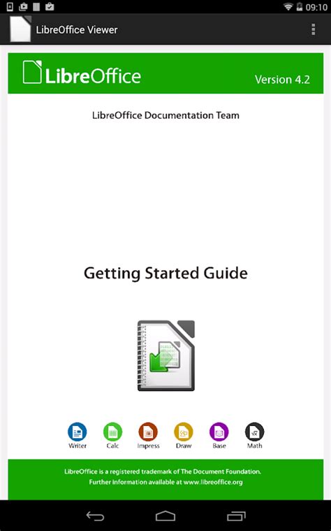 libreoffice viewer beta android linux mint czandsk