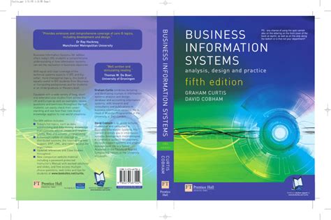 4 Business Information Systems Analysis Design And Practice