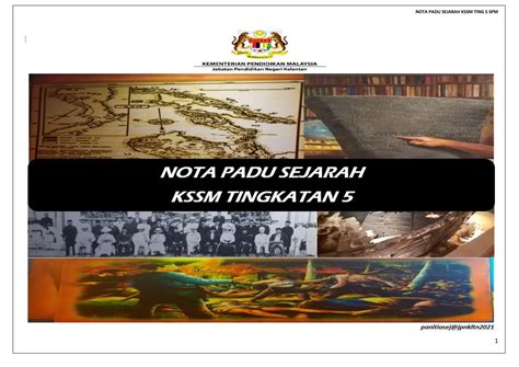 SEJARAH TINGKATAN NOTA RINGKAS SEMUA BAB PDF