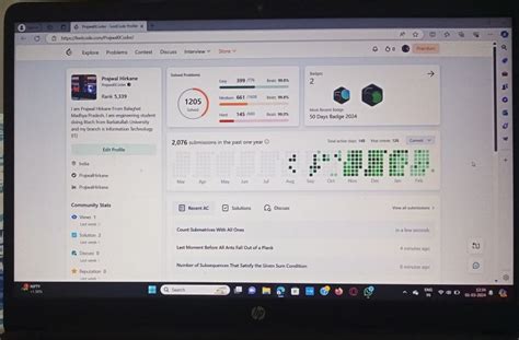 Prajwal Hirkane On Linkedin 365daychallenge Leetcode Dailycoding