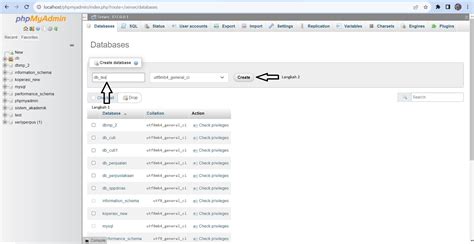 Cara Masuk Ke Database Melalui XAMPP Langkah Awal Membuat Database Artikel Tentang IT