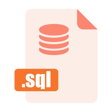 File Type Sql Vector Icons Free Download In Svg Png Format