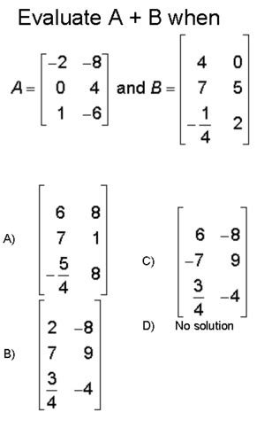 operations with matrices 12 1 adding and subtracting flashcards