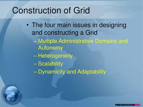 Ppt Grids And Grid Technologies For Wide Area Distributed Computing