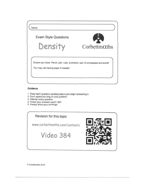 Density Answers 21 Pdf