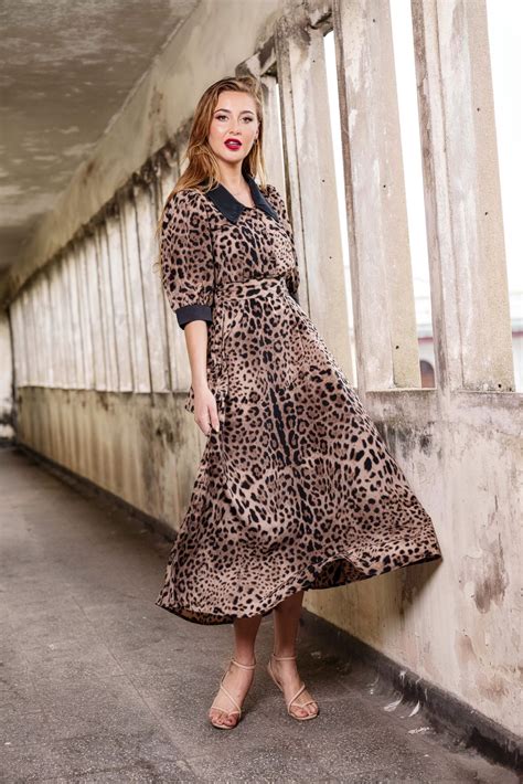 Vintage Retro Midi Dress Hayathi Exclusive