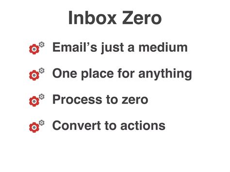 Inbox Zero Action Based Email Pdf