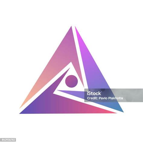 추상적인 기호 디자인입니다 기호 삼각형 템플릿입니다 벡터 삼각형 그림입니다 아이콘 무한 Mobius 스트립 0명에 대한 스톡 벡터 아트 및 기타 이미지 Istock