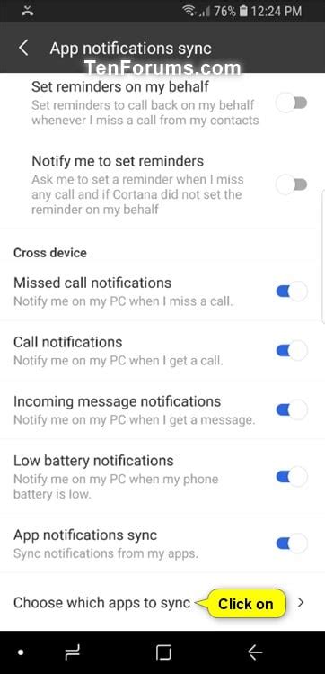 Get Android Phone Notifications From Cortana On Windows 10 Pc Tutorials